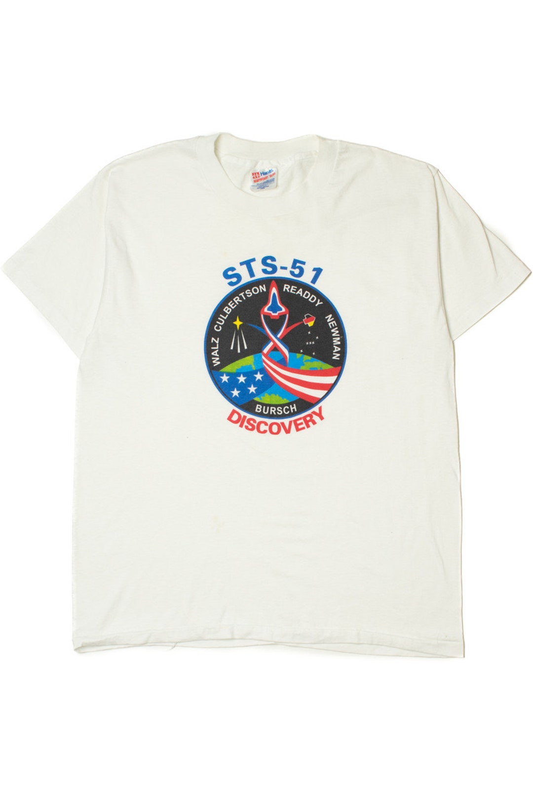 Vintage 1993 STS-51 Discovery NASA Space Mission T-shirt - Etsy