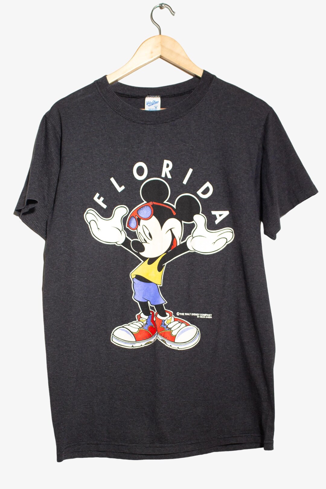 Vintage Mickey Mouse Florida T-shirt (1990s) - Etsy