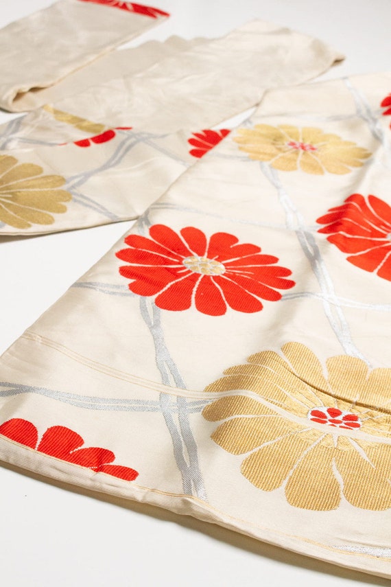 Vintage obi - flower - Gem
