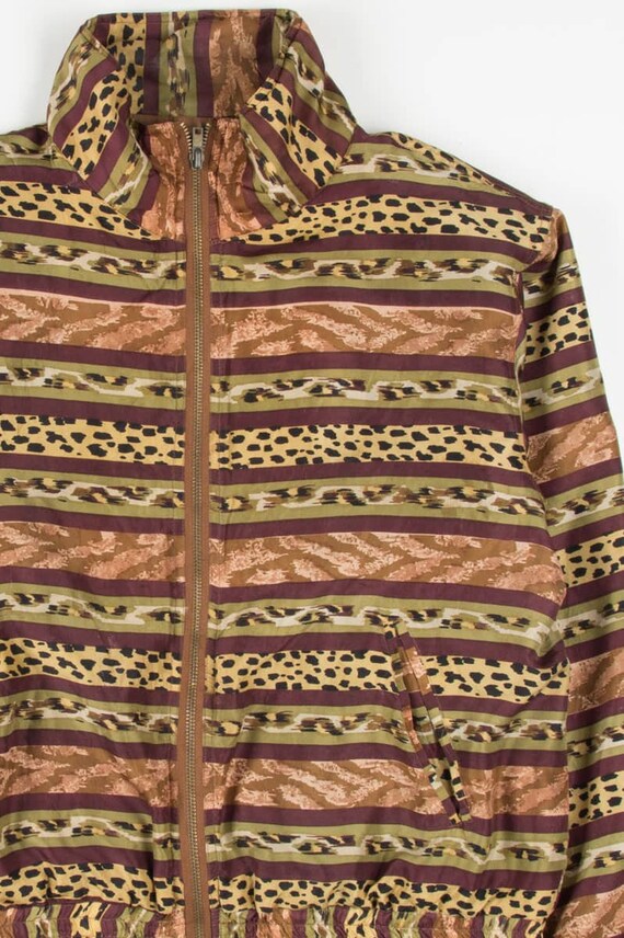 Silk animal print jacket - Gem