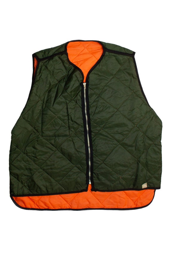Vintage Reversible Hunting Vest (1990s) - Gem
