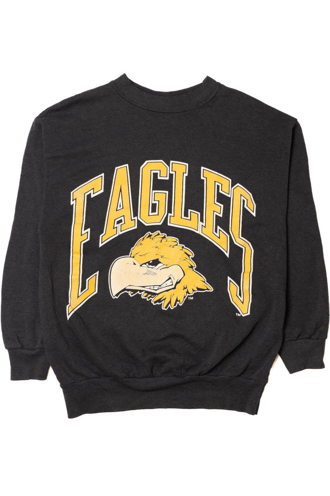 Vintage Eagles Mascot Signal Sport Sweatshirt - Etsy