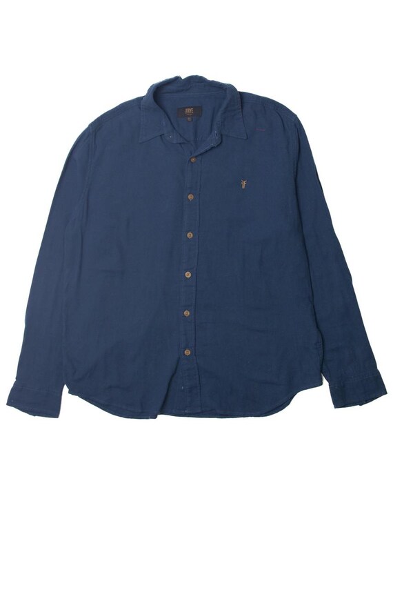 Frye blue button - Gem