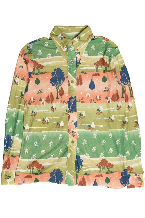 Vintage tails end button - Gem