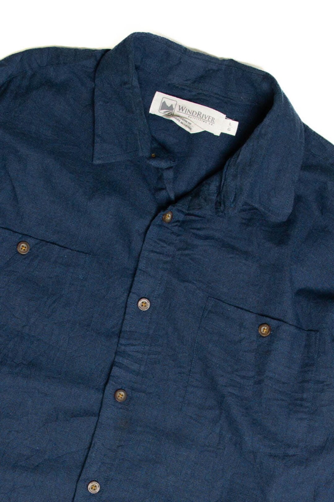 Blue Wind River Flannel Shirt - Etsy