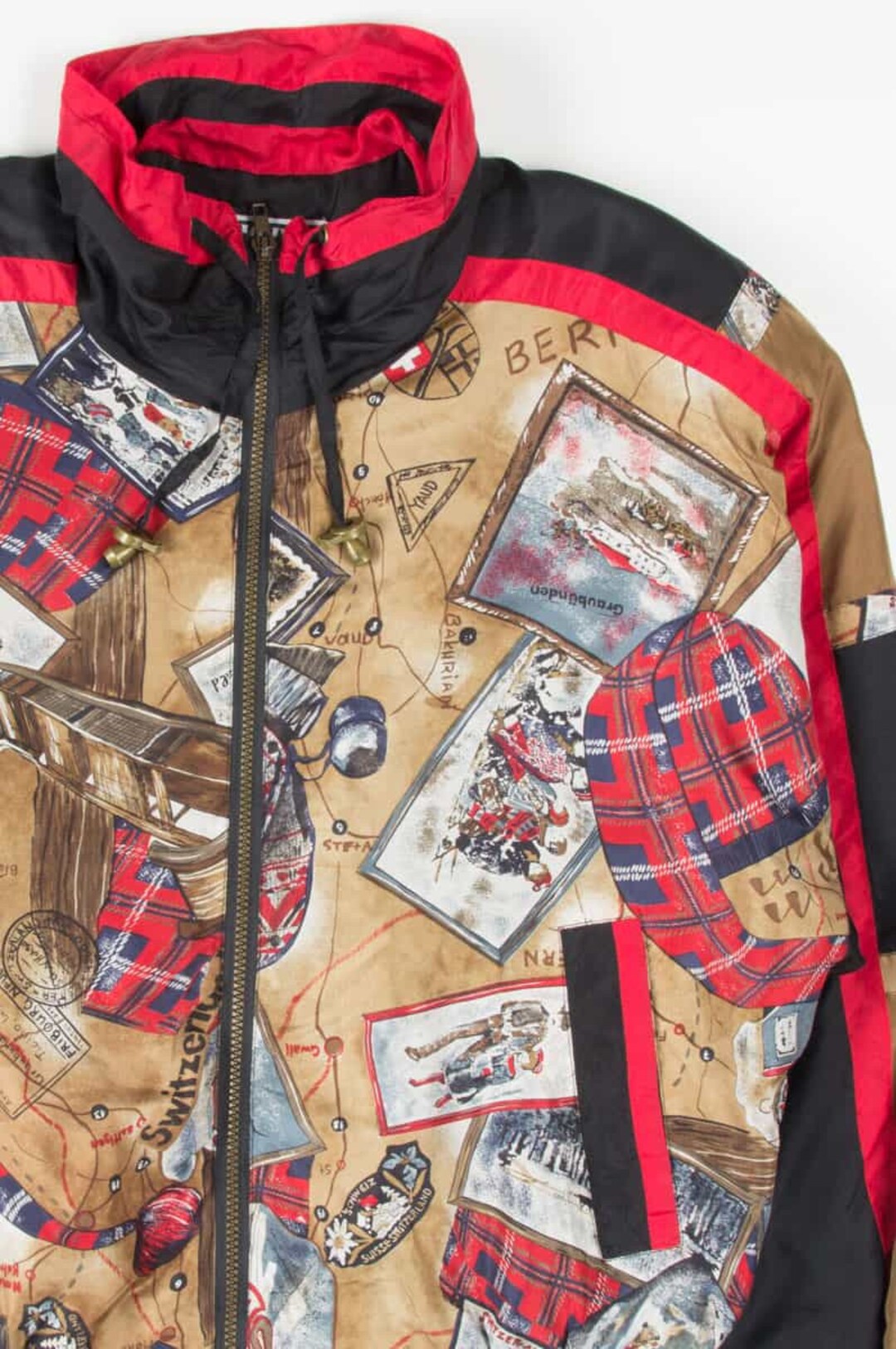 Switzerland Winter Activities 90s Jacket 18416 - Etsy