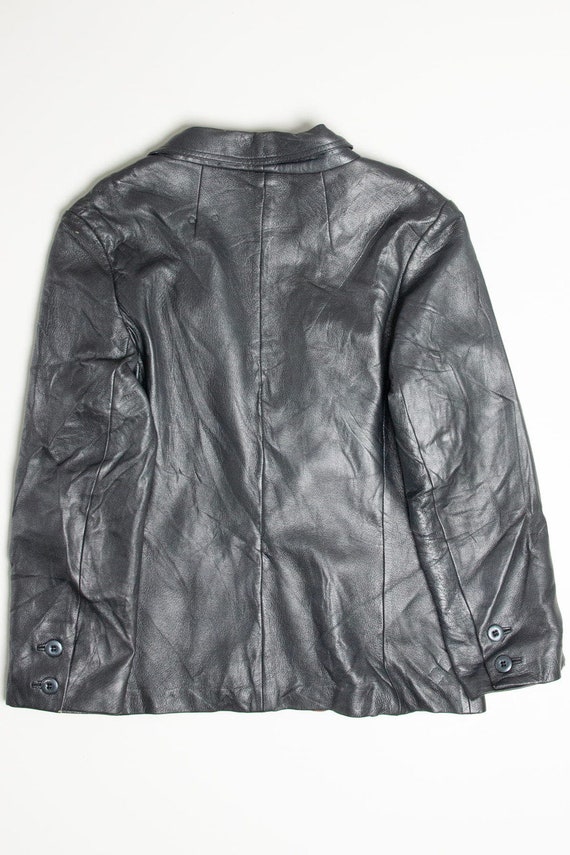 Gun Metal Skin Gear Leather Jacket 264 - Gem