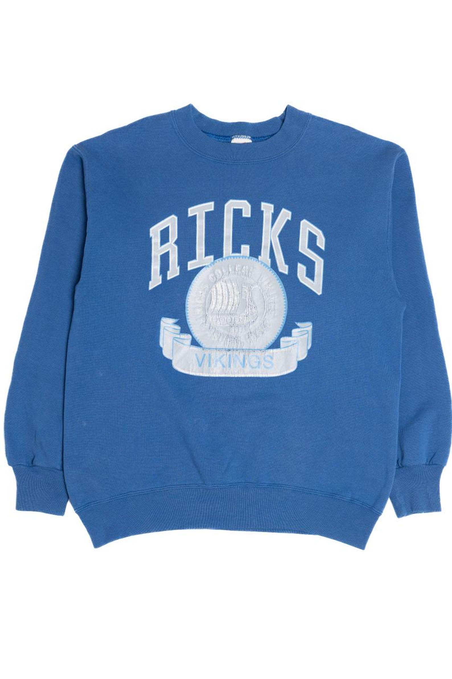 Vintage ricks Vikings Ricks College Sweatshirt 1990s - Etsy