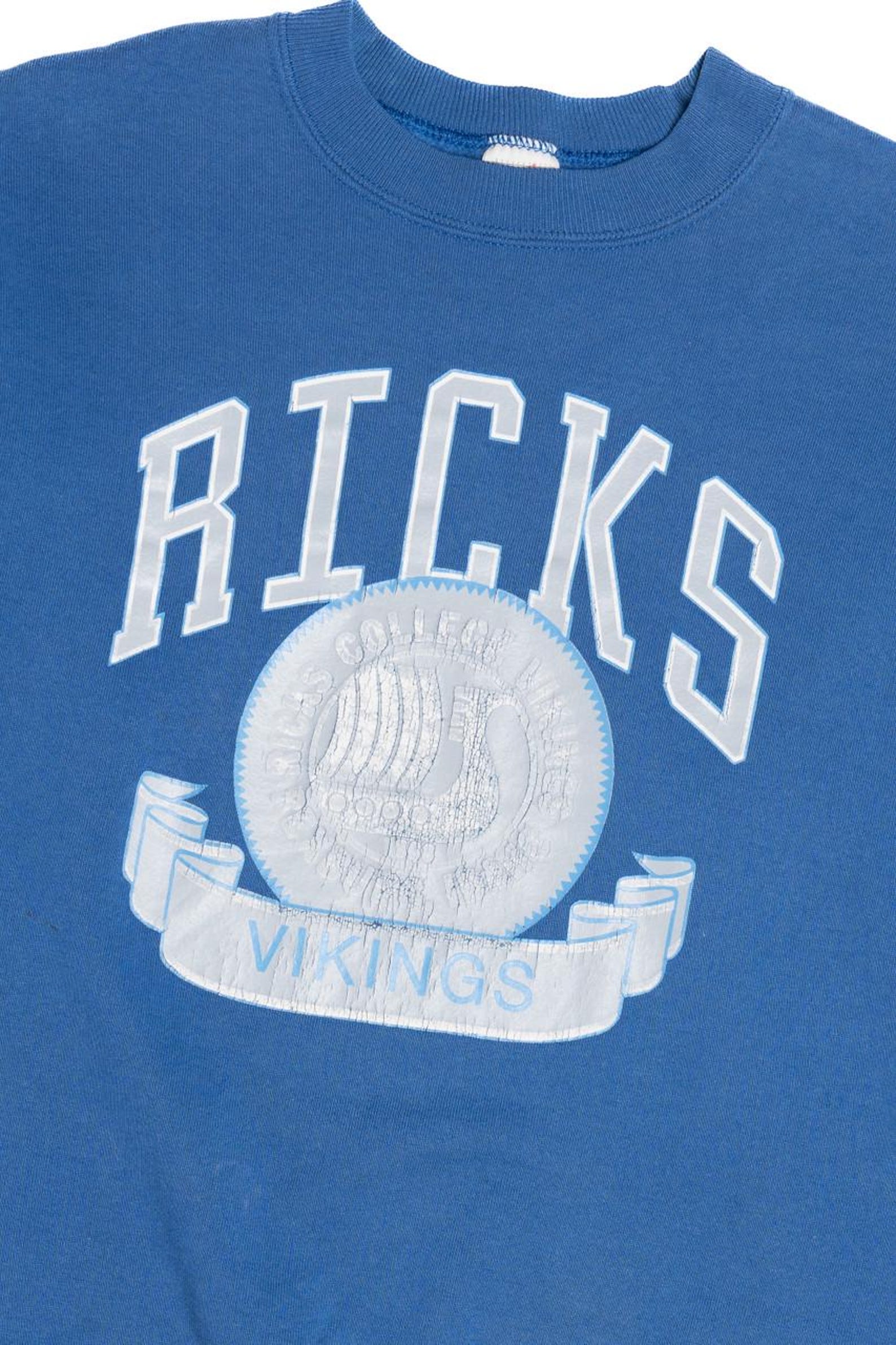 Vintage ricks Vikings Ricks College Sweatshirt 1990s - Etsy