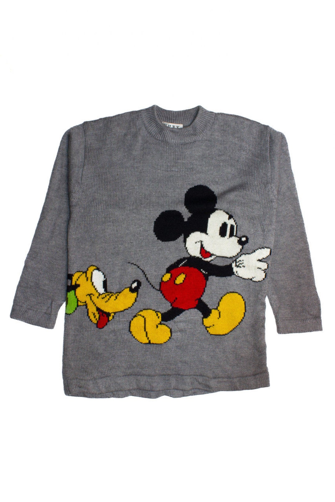 Vintage Disney Pluto Sweater 1990s - Etsy