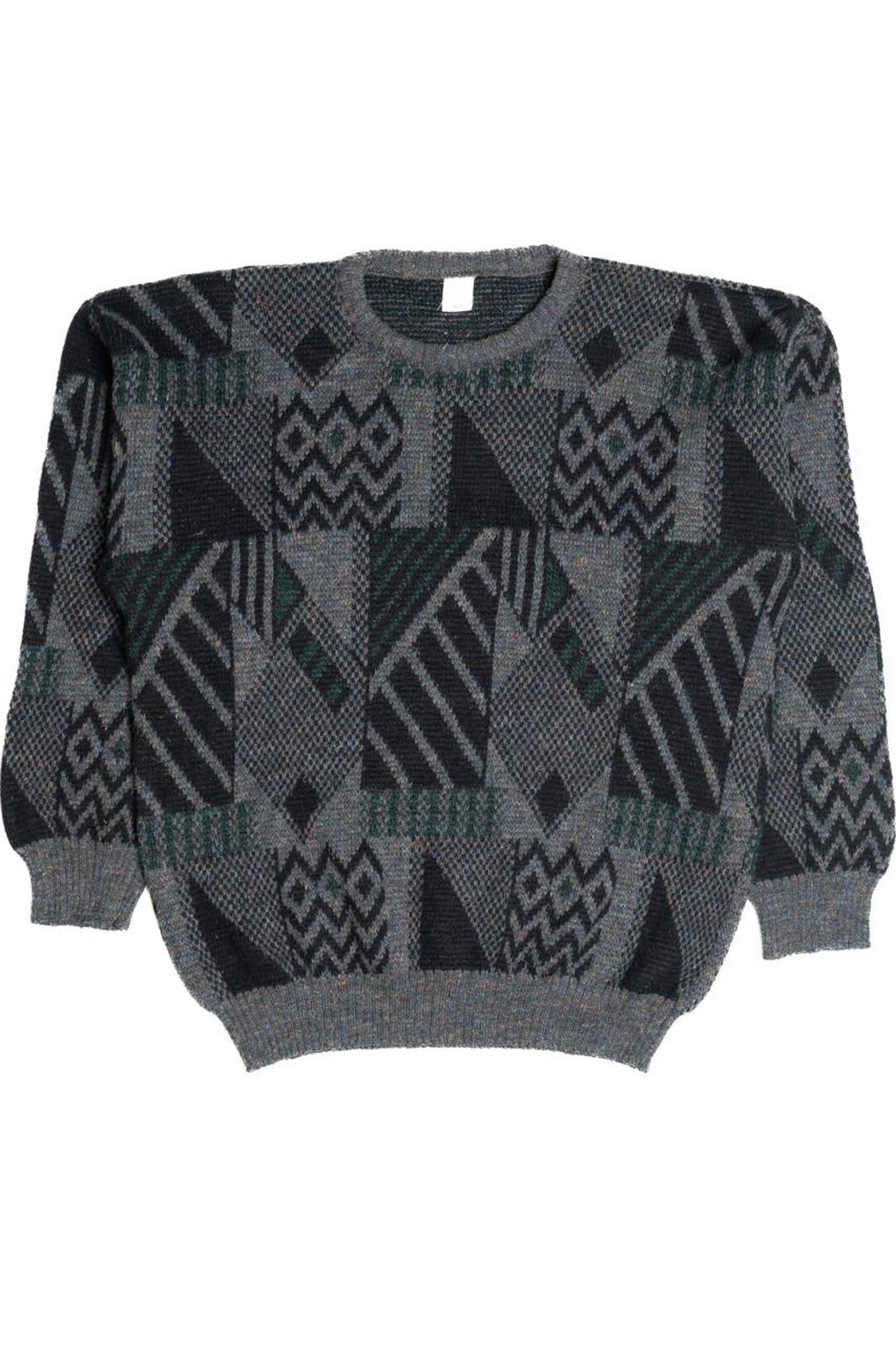 Vintage Italian Wool 80s Sweater - Etsy
