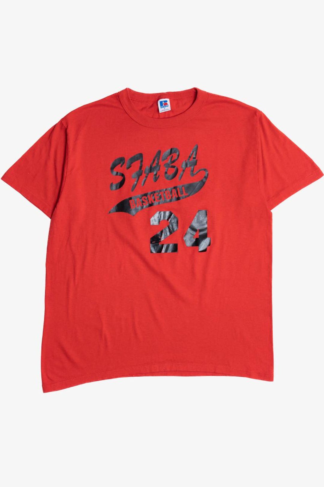 Vintage "sfba Basketball" 24 Single Stitch Russell Athletic T-shirt ...
