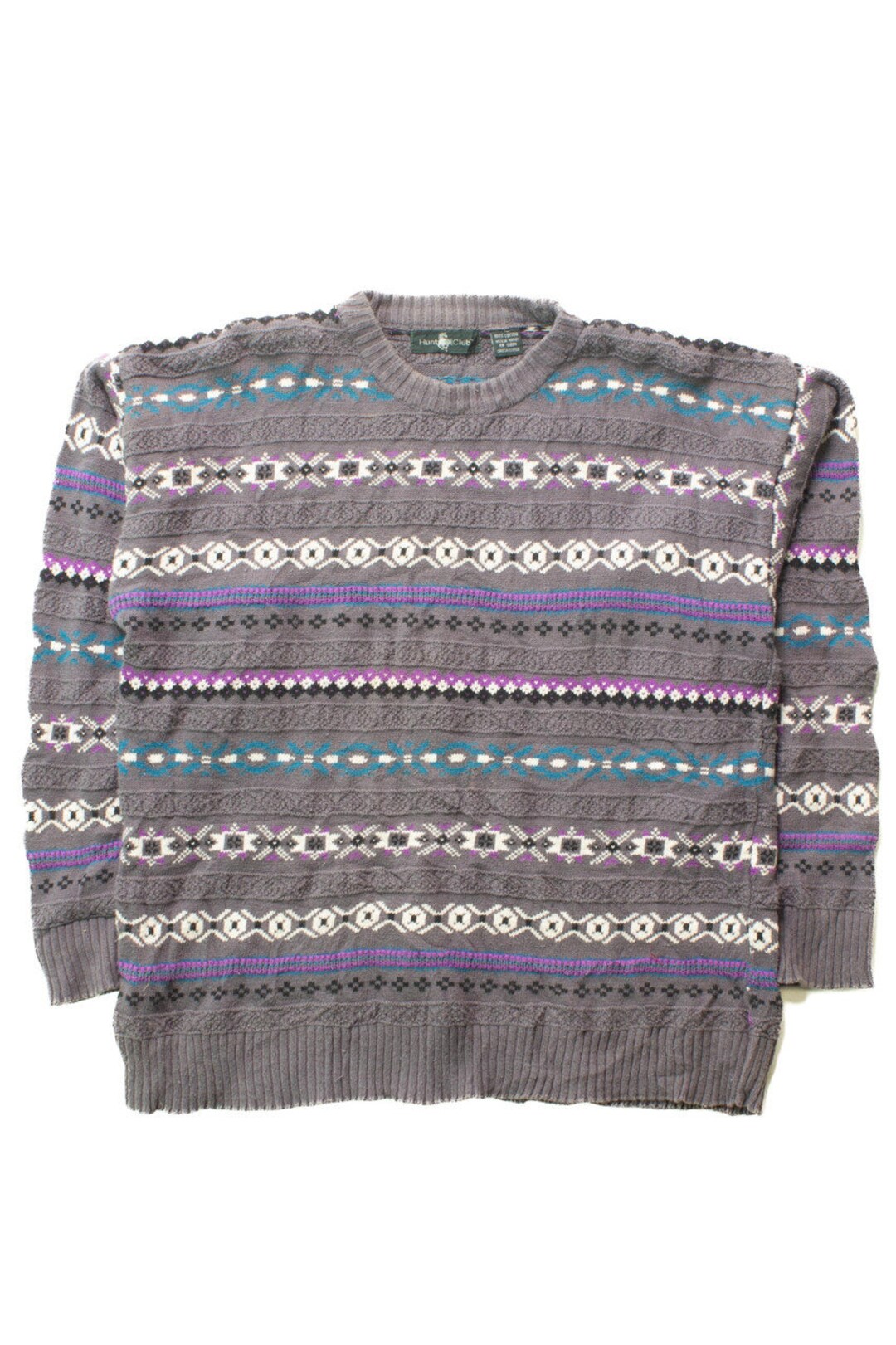 Vintage Hunt Club 80s Sweater 4369 - Etsy