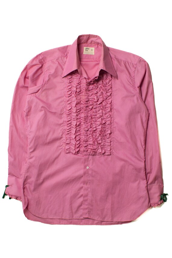 Vintage button up ruffled - Gem