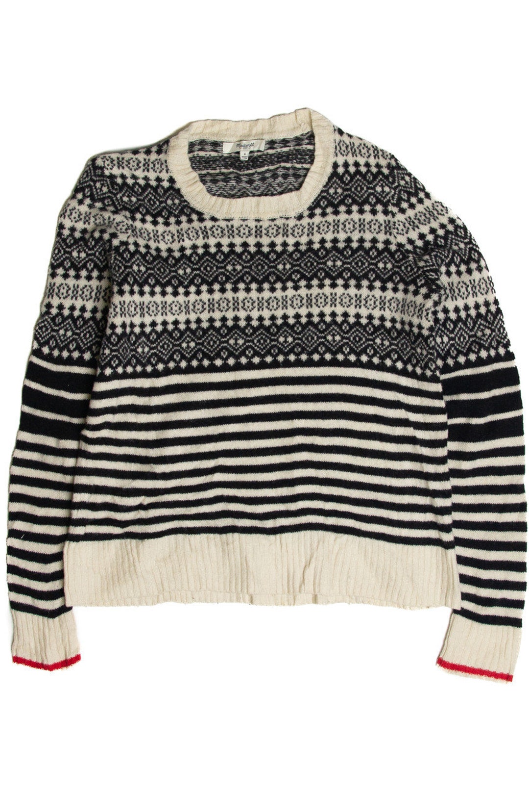 Recycled 80s Style Sweater 4341 - Etsy
