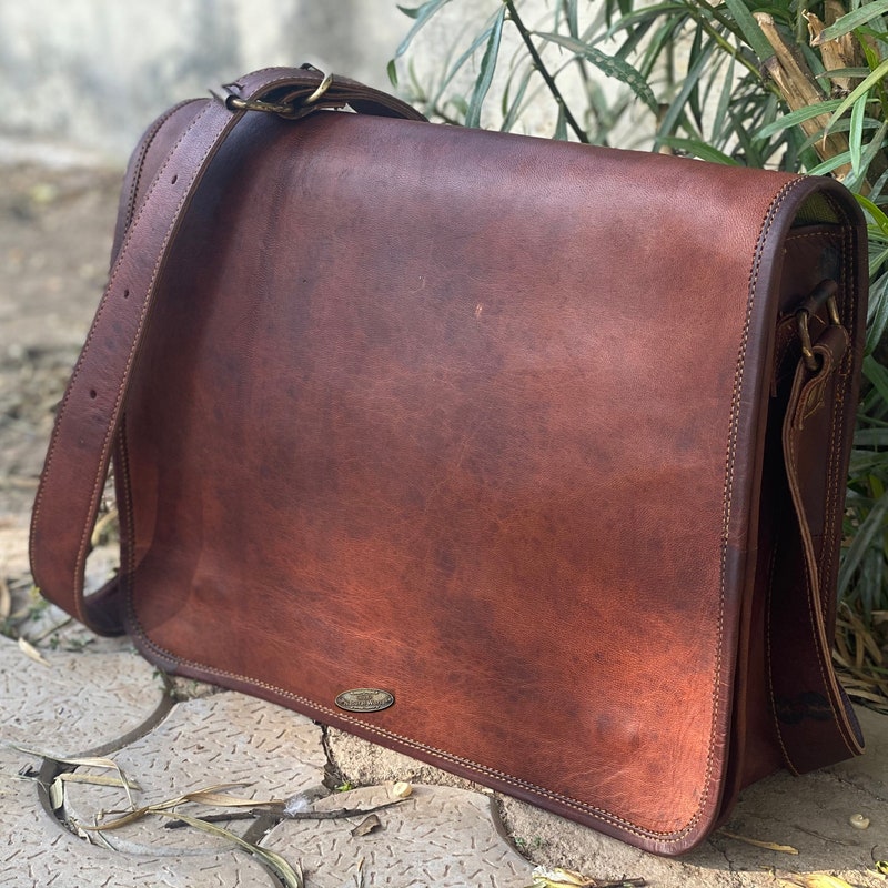 Unlined Leather Bag - Etsy