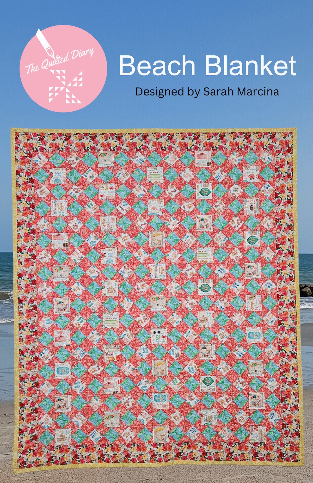Beach Blanket Quilt Pattern - Etsy