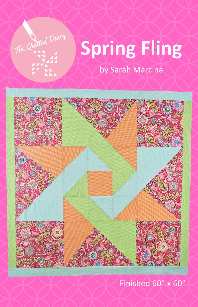 Spring Fling Quilt Pattern - Etsy