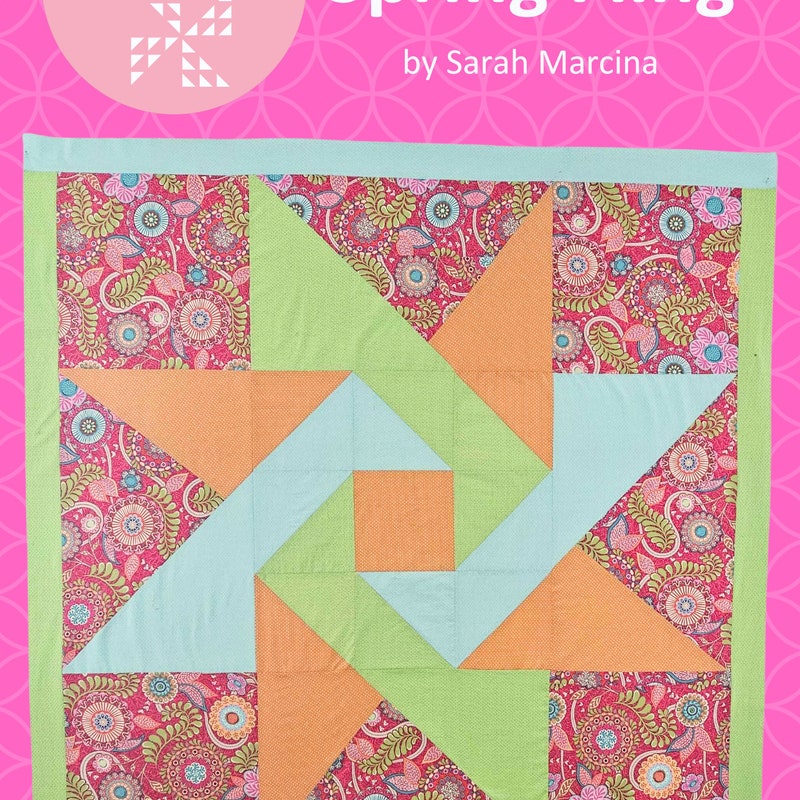 Spring Quilt Pattern - Etsy