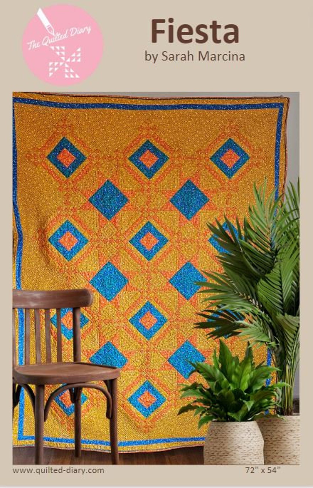 Fiesta Quilt Pattern - Etsy
