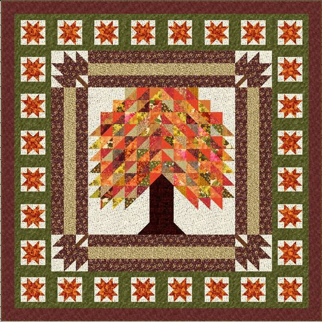The Fall Quilt Pattern - Etsy