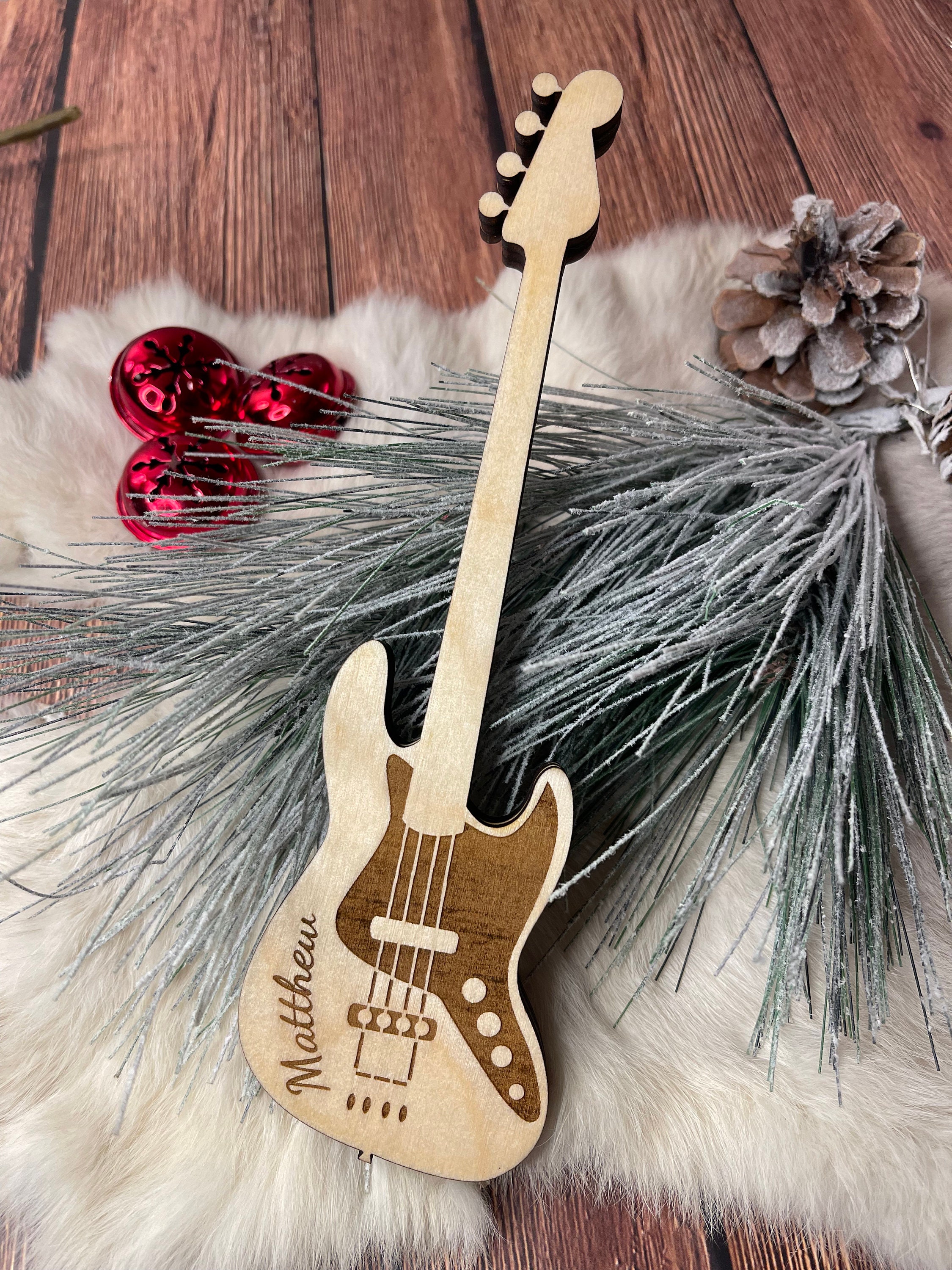 Personalized Bass Guitar Pick Holder Bass Guitar Gift Bass - Etsy