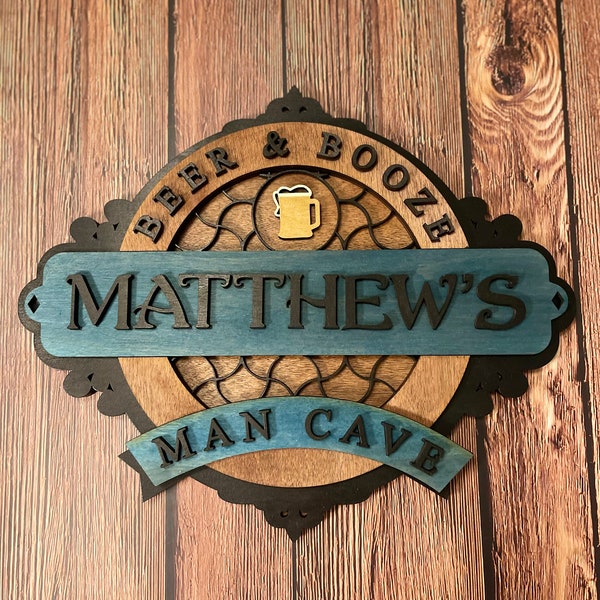 Man Cave Sign - Etsy