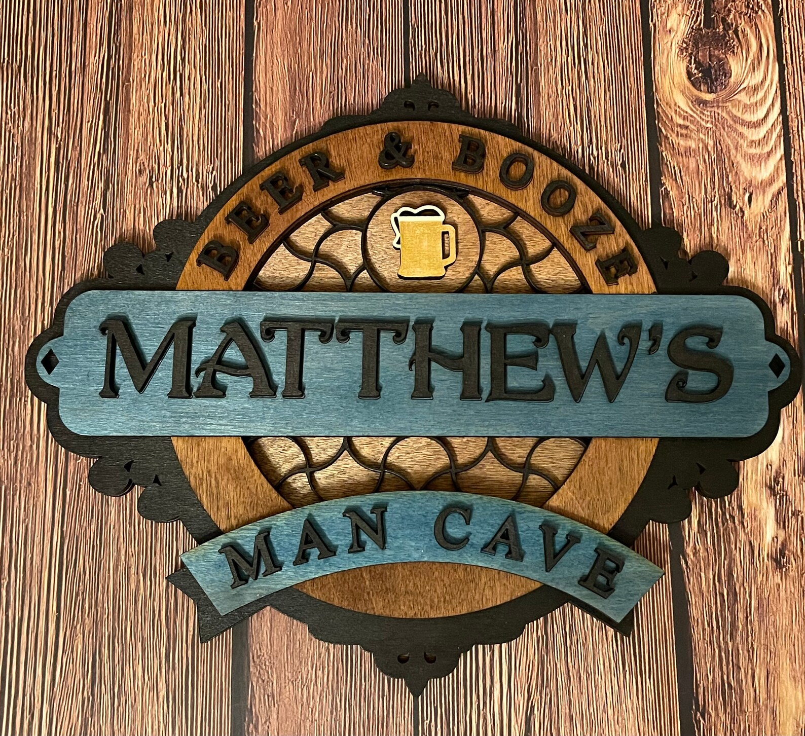 Cool Man Cave Sign Custom Man Cave Sign Personalized Man - Etsy
