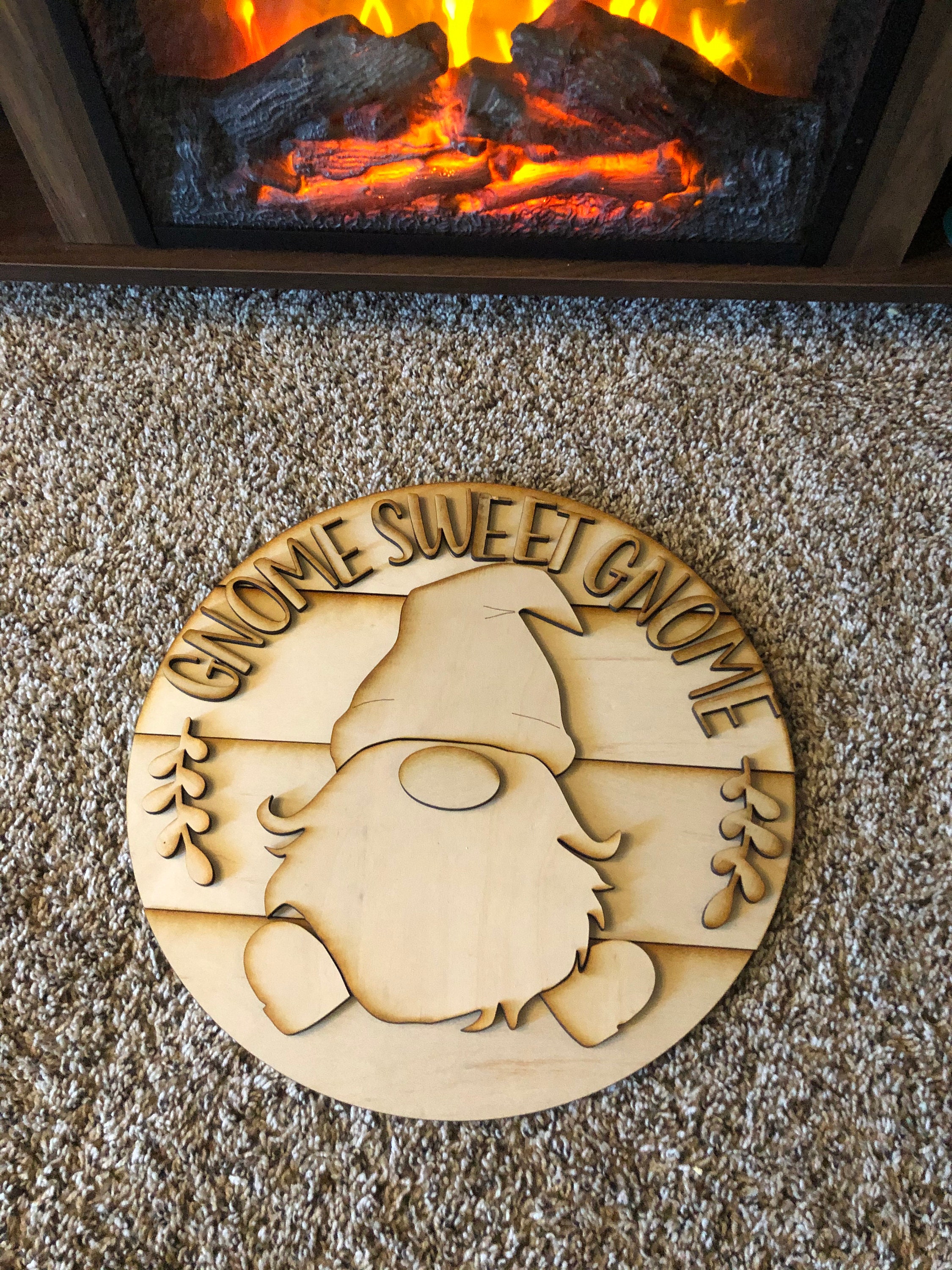 DIY Interchangeable Gnome Wood Sign 12 Swappable Pieces | Etsy