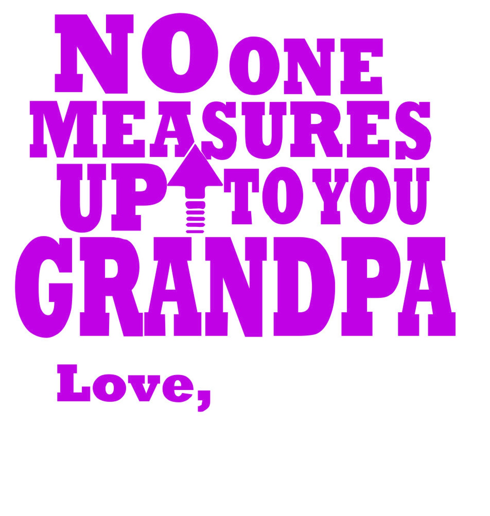 Personalized Measuring Tape We Love You Beyond Measure No - Etsy