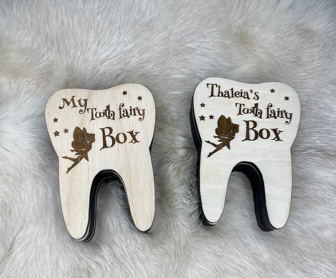 Tooth Fairy Box, Tooth Holder Box, Customizable Tooth Fairy Box, Loose ...