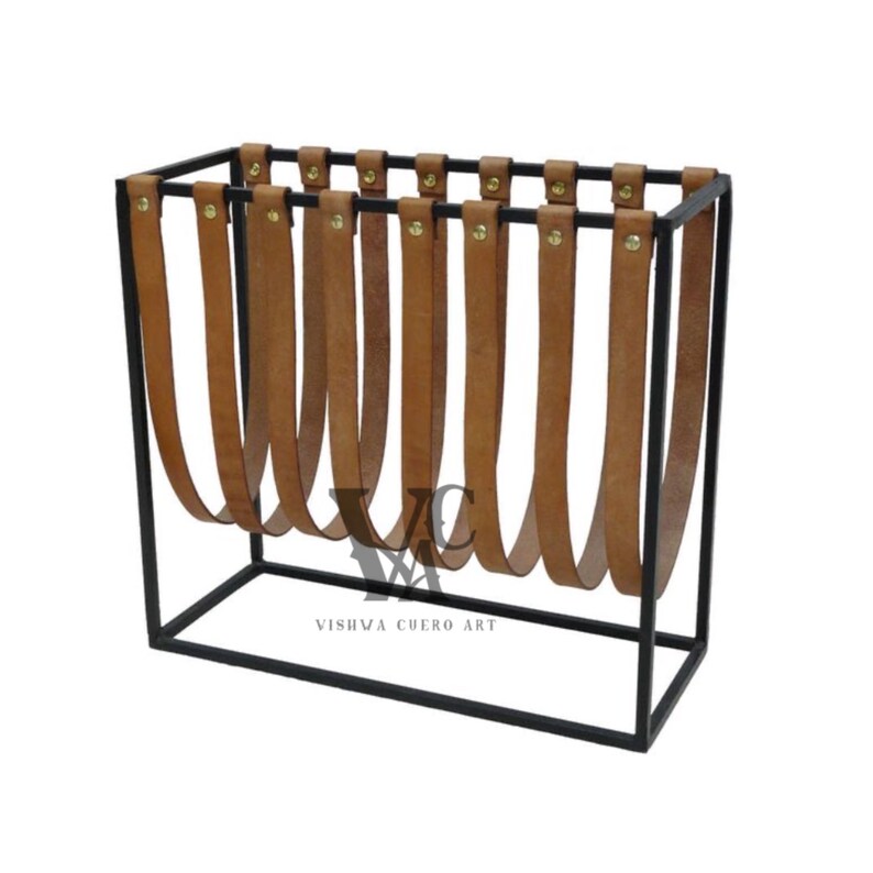 Sling Leather Belts Magazine Rack Leather Magazine Holder - Etsy