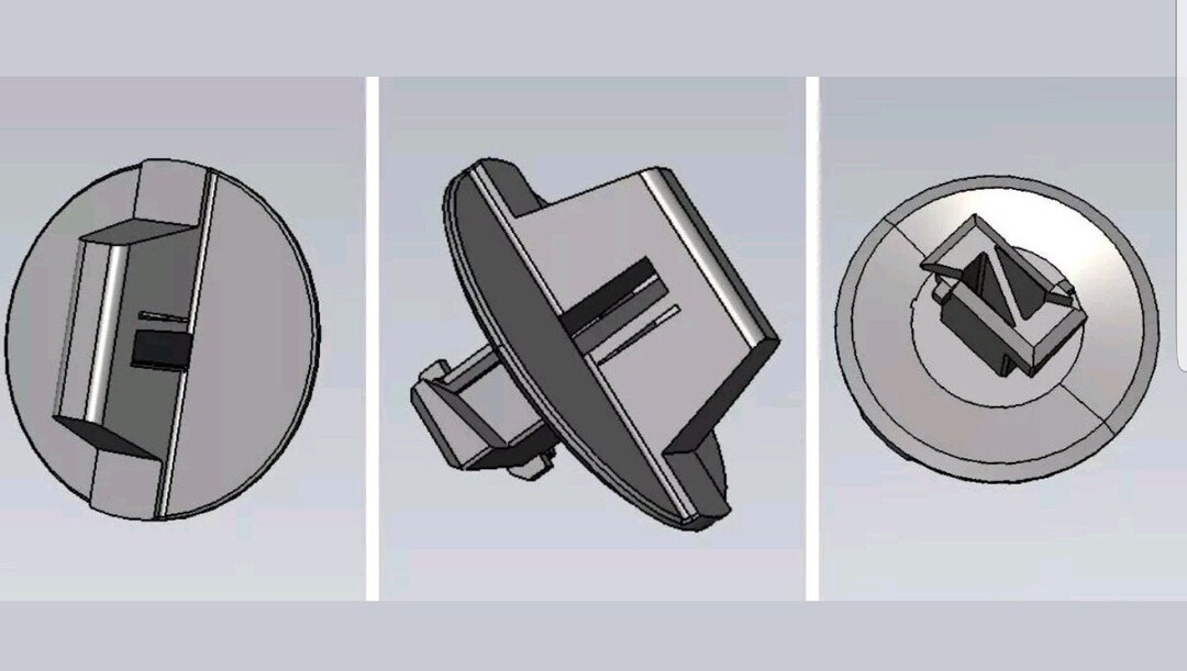 Fuse Panel Clips 1987-1991 Ford F150 F250 F350 Bronco Ranger 3 Qty. per ...