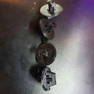 Fuse Panel Clips 1987-1991 Ford F150 F250 F350 Bronco Ranger 3 Qty. per ...