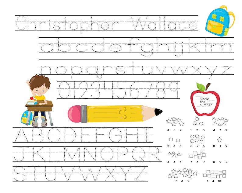 Kids Dry Erase Board Design for Sublimation or Lamination. Can ...