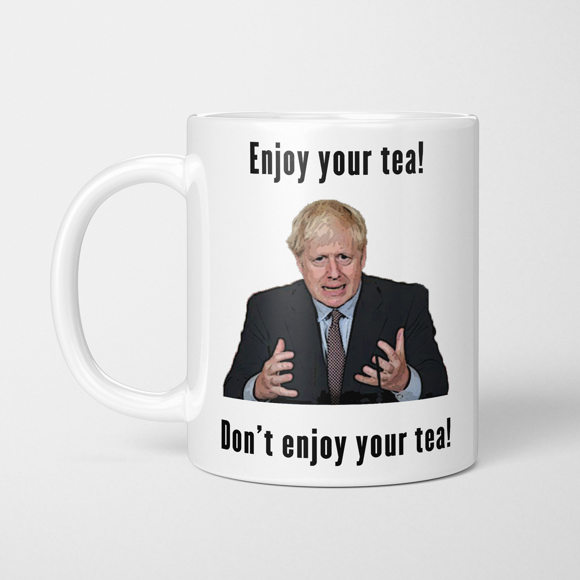 Boris LFT positive mug Home & Living Kitchen & Dining Drink & Barware ...
