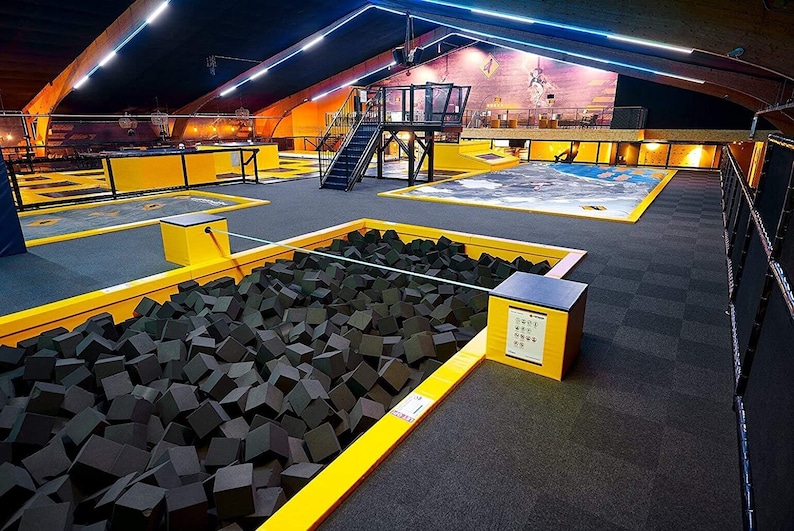 8” X 8” X 8” Foam Pit Cubes, Blocks for Gymnastics, Freerunning and ...