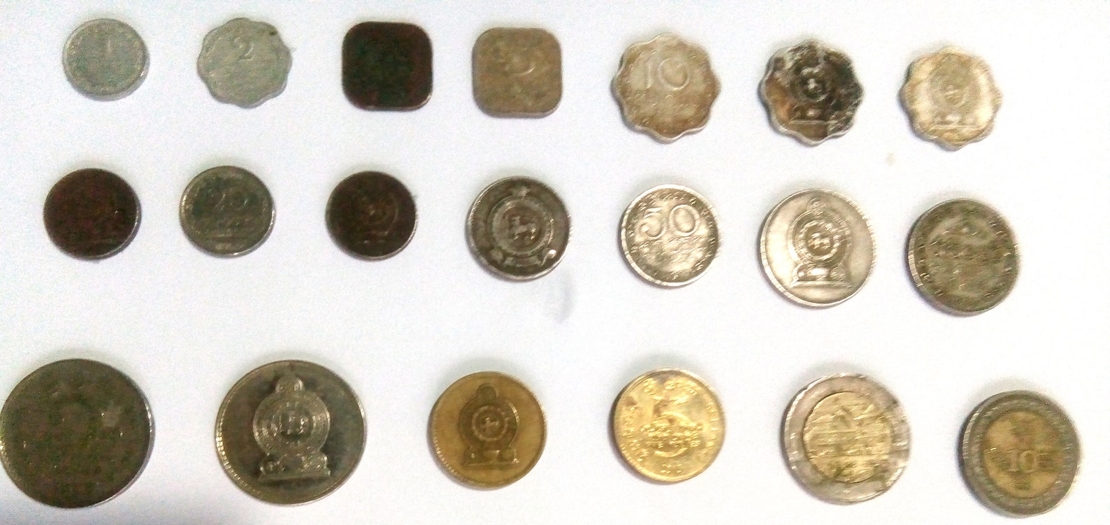Vintage Sri Lanka 20 Coins, Coins for Jewelry Making, Rupee and Cent - Etsy