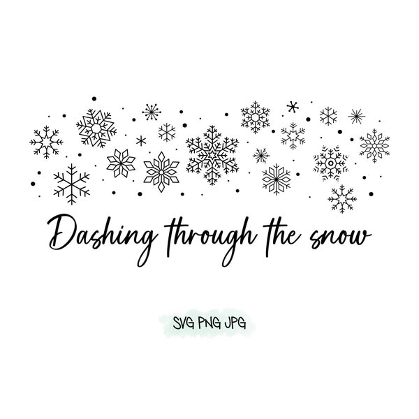 Falling Snow Svg - Etsy