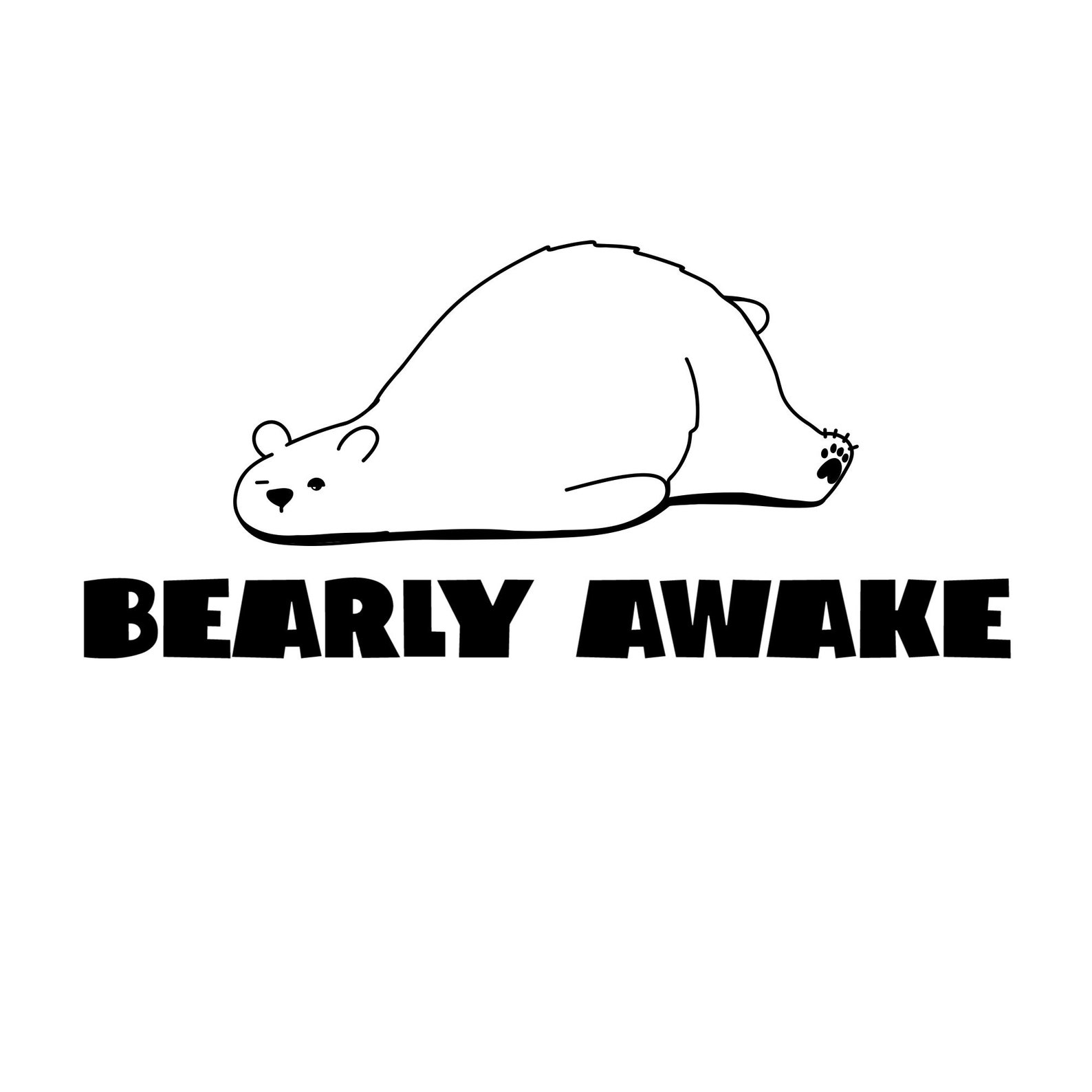 Bearly Awake SVG PNG JPG Bundle - Etsy