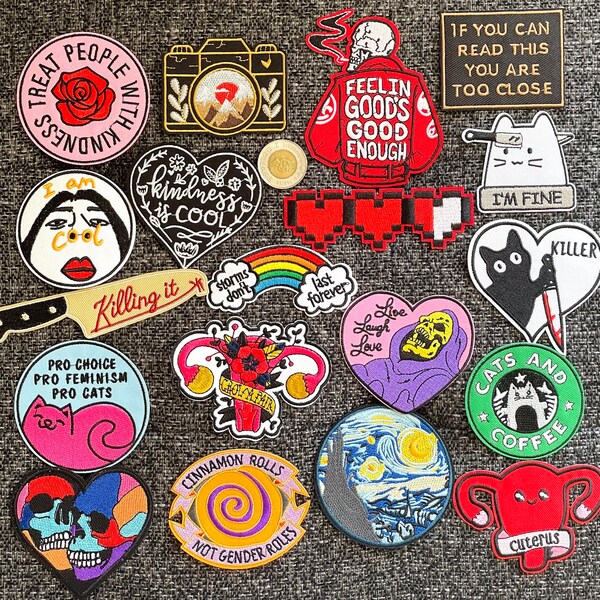 Iron on Patch - Etsy Canada