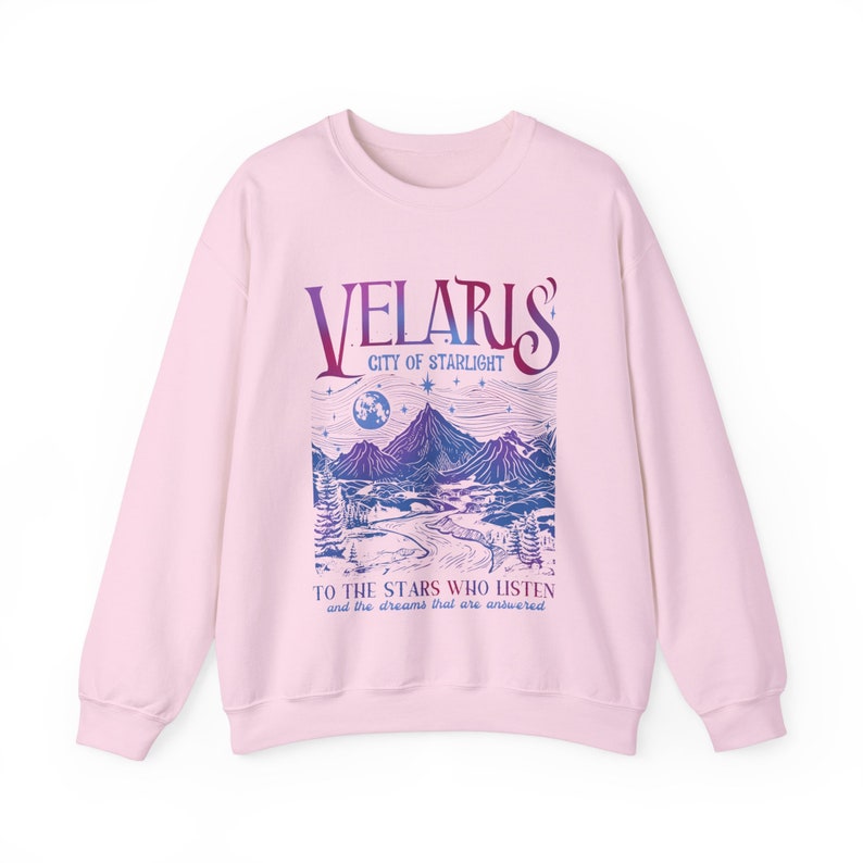 Velaris Sweatshirt, Acotar Velaris, City of Starlight, Bookworm Sweater ...