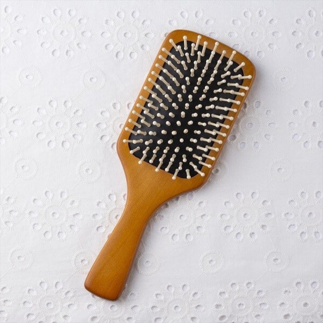 Tsubaki Oil Dipped Japanese Hair Brush Made in Japan Hand - Etsy