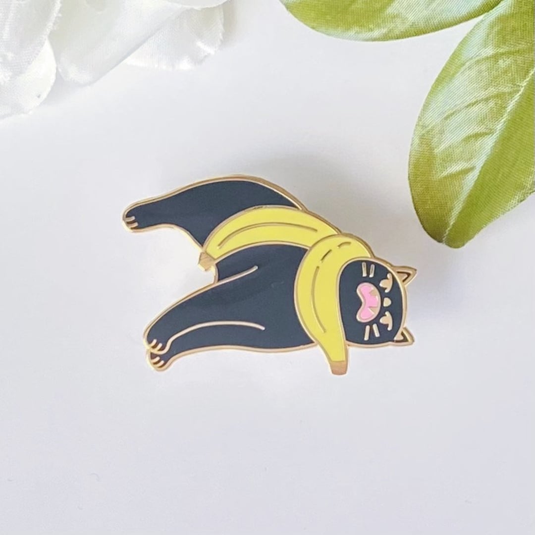 Cat.png Banancat Pin - Etsy