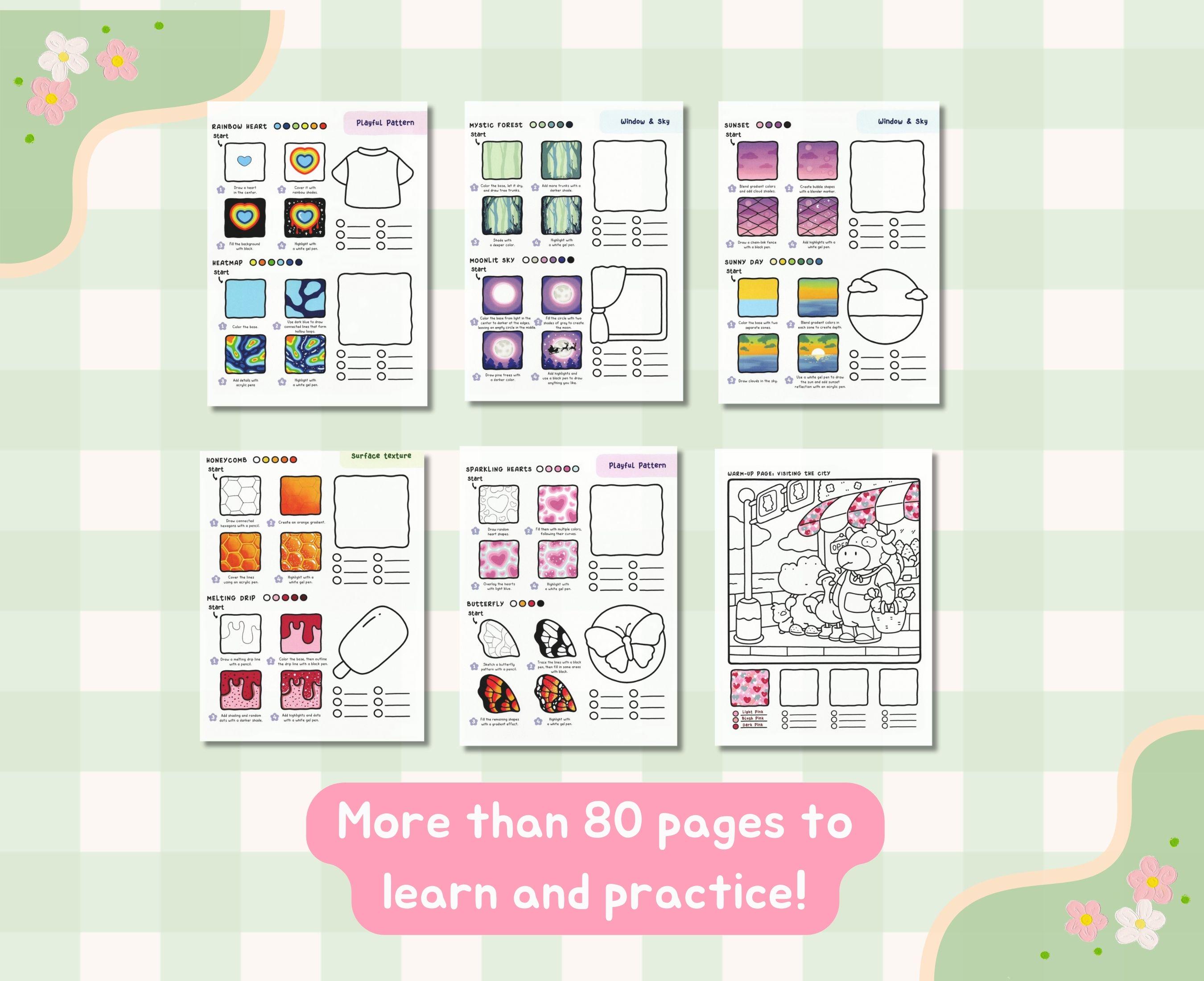 How to Draw Patterns Coloring Book + Extra Pages - Coco Wyo Coloring ...