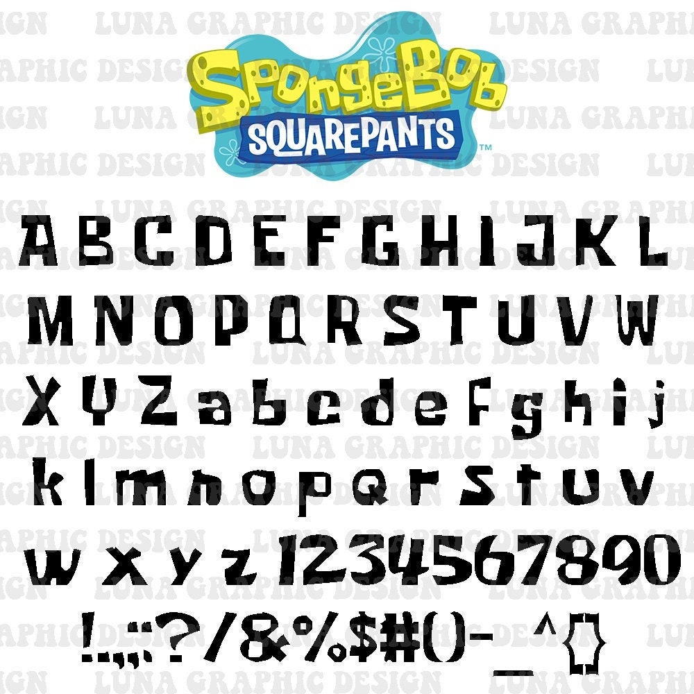 What Is The Spongebob Font Called