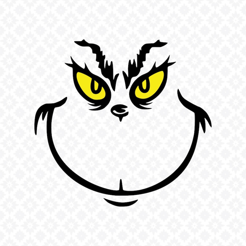 Grinch Smirking - Etsy