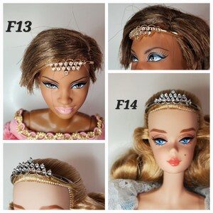 1/6 FANTASY PART 1 Metal Tiara Crown Crystal Phicen Queen Princess ...