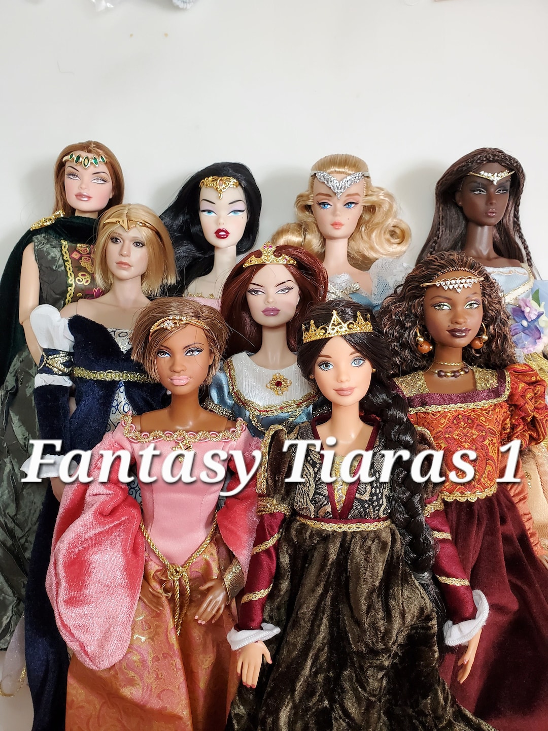 1/6 FANTASY PART 1 Metal Tiara Crown Crystal Phicen Queen Princess ...