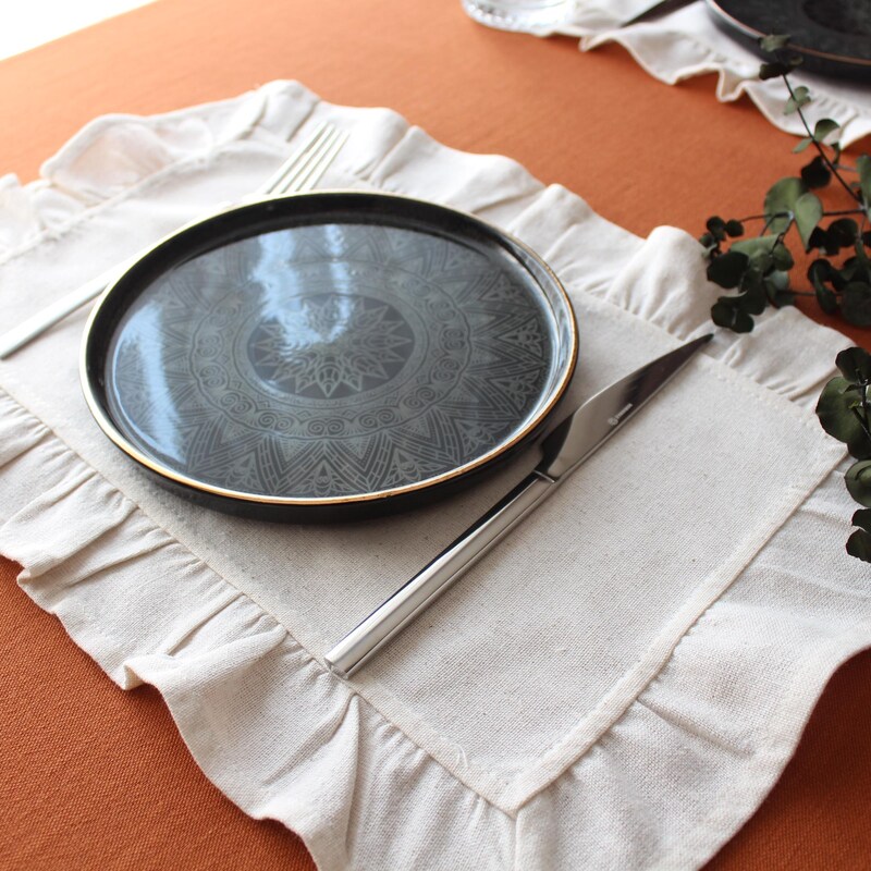 Ruffled Placemats - Etsy